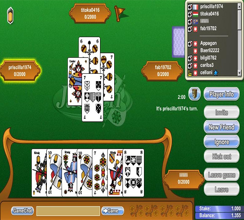 Online Jass spielen, Jassen lernen, Tipps & Tricks, Jass Regeln | Jassen.ch